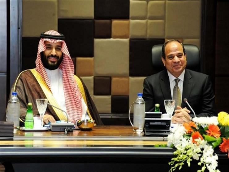 السيسي وبن سلمان يتفقدان المجرى الملاحي لقناة السويس مصراوى