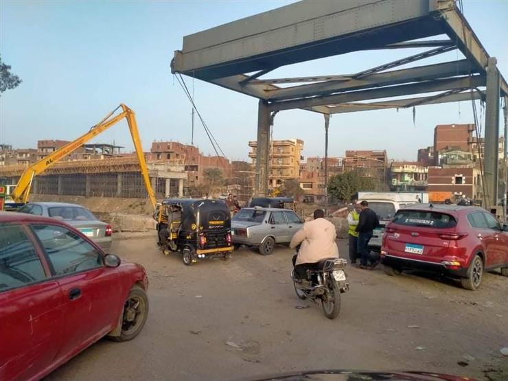 للصيانة والترميم إغلاق كوبري جمجرة ببنها مصراوى