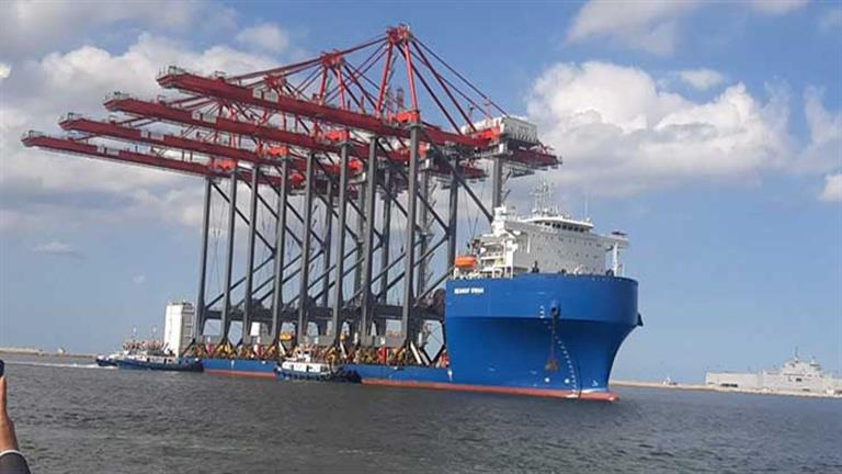 تحمل أوناش تحيا مصر.. وصول سفينة الشحن النرويجية العملاقة "SEAWAY SWAN ...