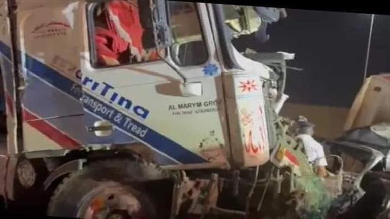 “Trella ran over 7 cars” .. the first footage of the Al-Marwa Ring Road ...