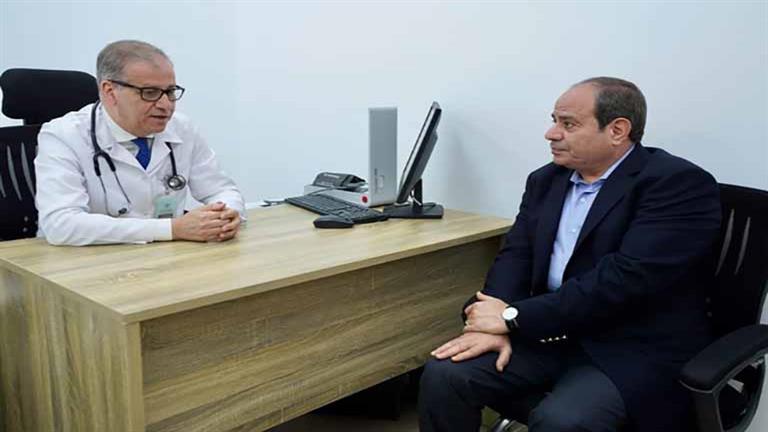 أين أجرى السيسي الكشف الطبي للترشح في انتخابات الرئاسة 2024؟ مصراوى