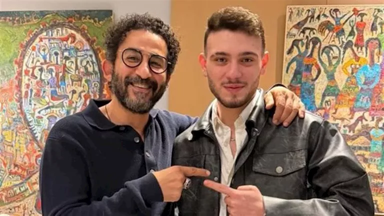 Syrian Rapper Al‑Shami Visits Egyptian Star Ahmed Helmy at His Home ...